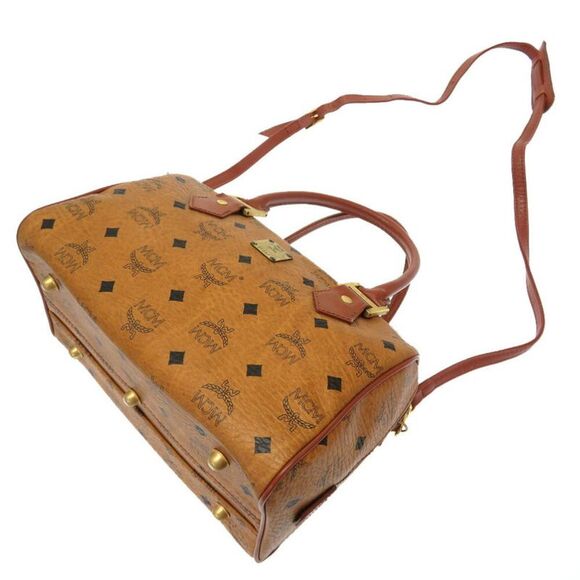 MCM | Bags | Mcm Visetos Brown Canvas Handbag Preowned | Poshmark